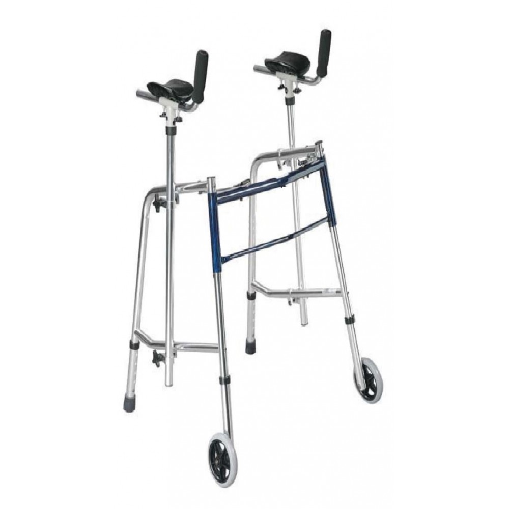Folding Walking Frame with Forearm Platform 帶前臂平台的折疊步行架 - Walker for Stroke Patient - Training ...